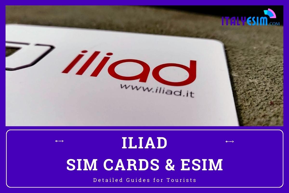 Iliad SIM Cards & eSIM: Detailed Guides for Tourists 2024