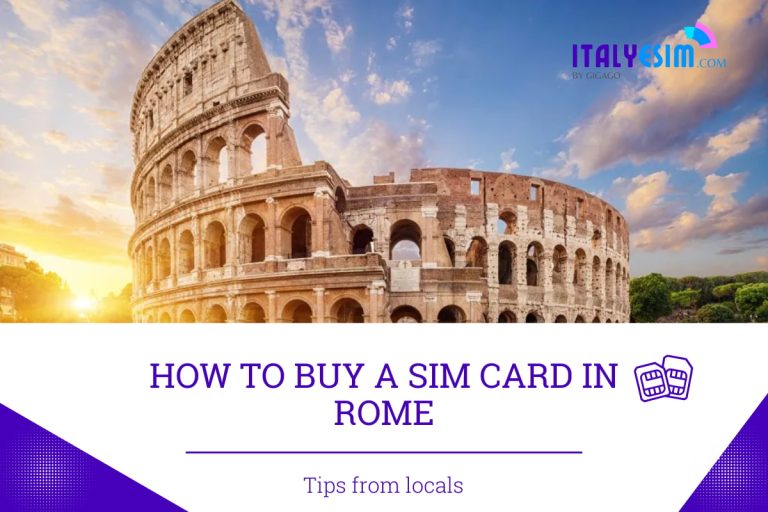 Getting SIM Card at Italy Airports – Guide for Tourists 2024
