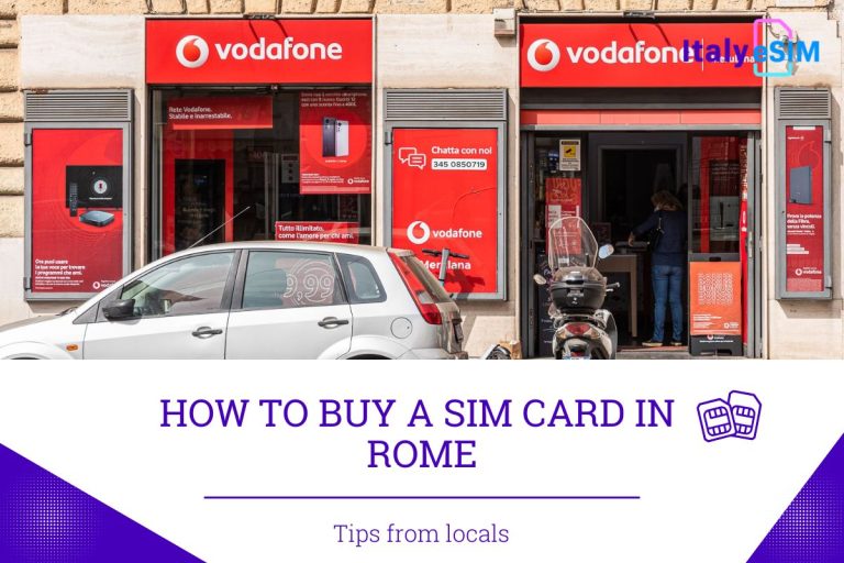 Getting SIM Card at Italy Airports – Guide for Tourists 2024
