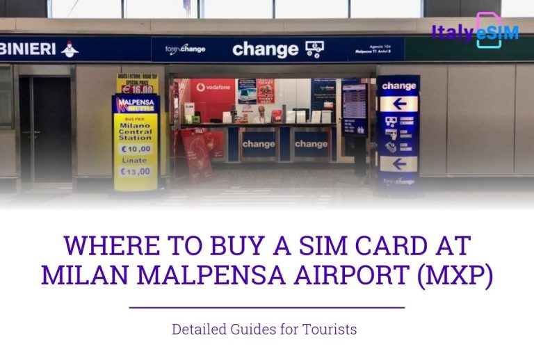 Getting SIM Card at Italy Airports – Guide for Tourists 2024